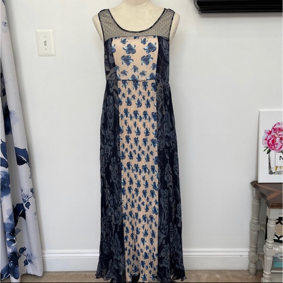 Sundance | Dresses | Sundance Maxi Dress Sleeveless Floral Boho Cottage ...